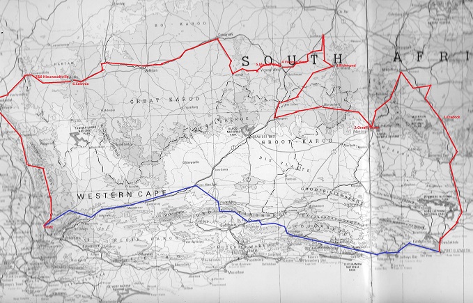 Our Great Karoo Adventure: Getting to PE. – Kleine Schoone Uitzicht